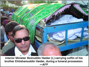 KARACHI: No clue found to killers of Moin’s brother: SSP leader, others ...