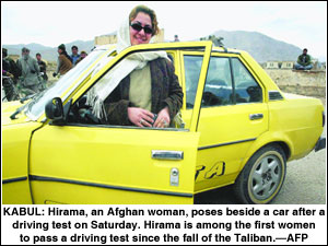 Afghan women get driving licences - Newspaper - DAWN.COM
