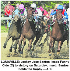 Funny Cide upsets Empire Maker - Newspaper - DAWN.COM