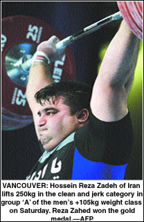 Reza Zadeh takes gold - Newspaper - DAWN.COM