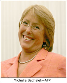 Bachelet to be Chile’s first woman president - Newspaper - DAWN.COM