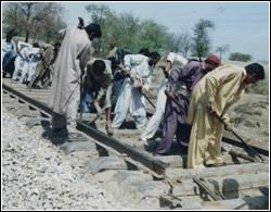 Thar Express: Feverish activity at Zero Point - Newspaper - DAWN.COM