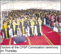 KARACHI: CPSP awards fellowships, diplomas to 511 doctors - Newspaper ...