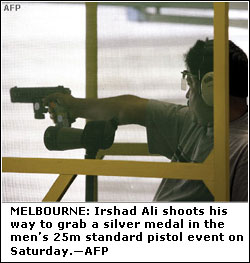 Irshad Ali brings joy with a shooting silver - Newspaper - DAWN.COM