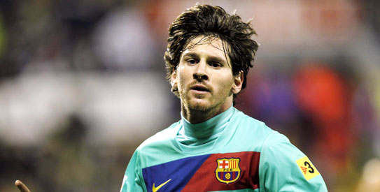 Messi double puts Barca seven clear at the top - Sport - DAWN.COM