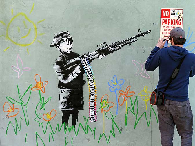 Banksy's style and humor - DAWN.COM