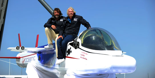 Branson unveils ‘flying’ sub to plumb ocean depths - DAWN.COM