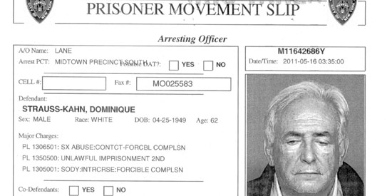 IMF chief gets new bail hearing, mug shot released - World - DAWN.COM