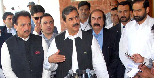 PML-N parted ways on its own, say Gilani - DAWN.COM