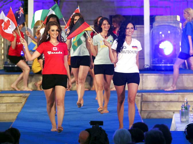 Miss Football World Cup pageant - Sport - DAWN.COM