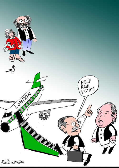 Cartoon 10, September 2011 - DAWN.COM