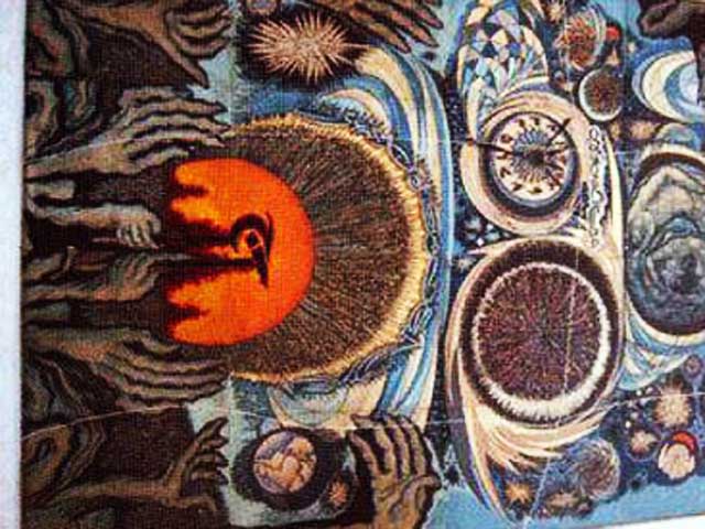 Sadequain's exquisite work attract art lovers at NAG - DAWN.COM