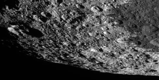 Cassini spacecraft glimpses new views of moon Rhea - DAWN.COM