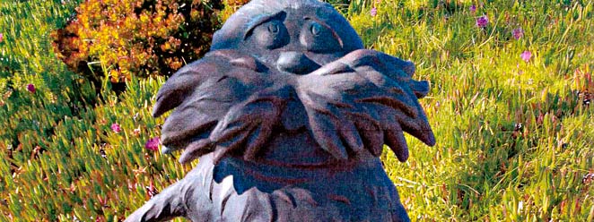 "Lorax" statue stolen from Dr. Seuss' home - DAWN.COM