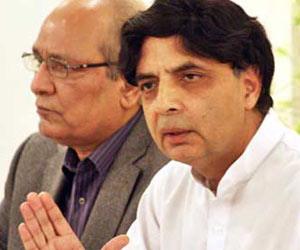 Nisar challenges critics of parliamentary resolution - Pakistan - DAWN.COM
