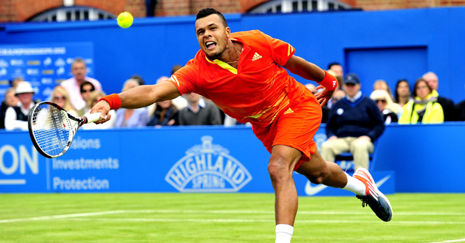Tsonga bows out as Queen's shocks continue - Sport - DAWN.COM
