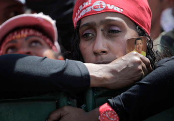 A day of tears after Chavez death in Venezuela - World - DAWN.COM
