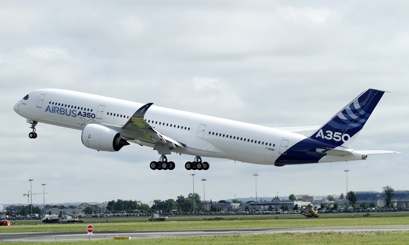 New Airbus A350 comes through first test flight - Sci-Tech - DAWN.COM
