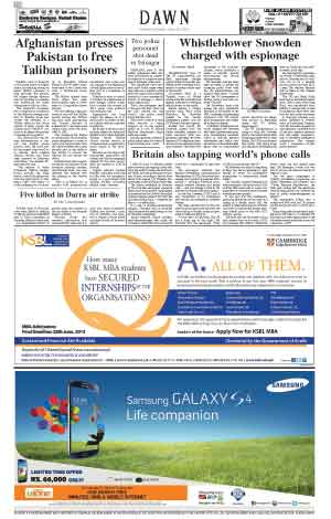 Afghanistan presses Pakistan to free Taliban prisoners - Newspaper ...