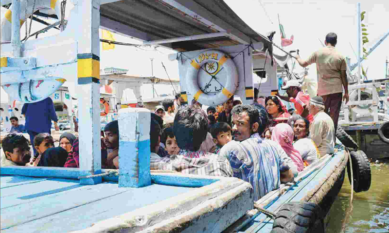 Overloaded boats continue to ferry people between city and islands ...