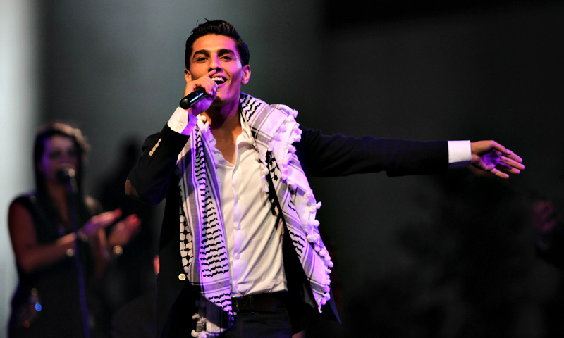 Palestinians shun politics to hail singer's triumph - World - DAWN.COM