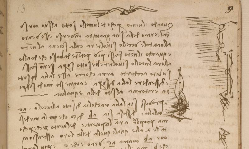 Da Vinci's study of flight to visit Smithsonian - DAWN.COM