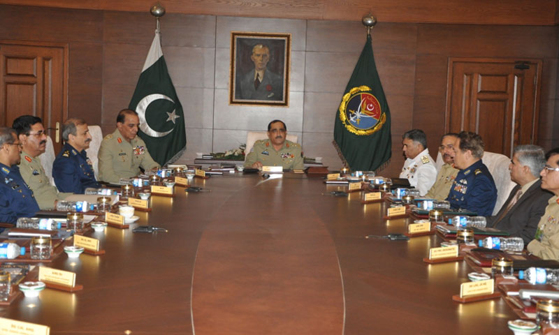 Military leadership vows to defend Pakistan’s territorial integrity ...