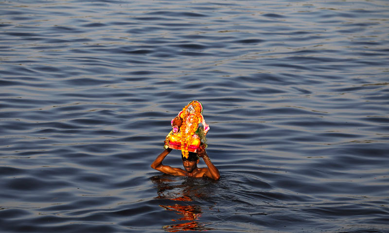 Nine drown in India river during Hindu festivals: official - World ...