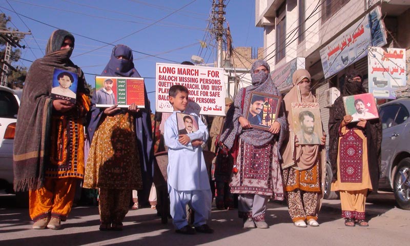Long march for Baloch missing persons begins - Pakistan - DAWN.COM