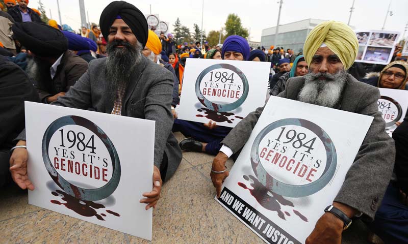 Sikhs demand UN probe into 1984 India 'genocide' - World - DAWN.COM