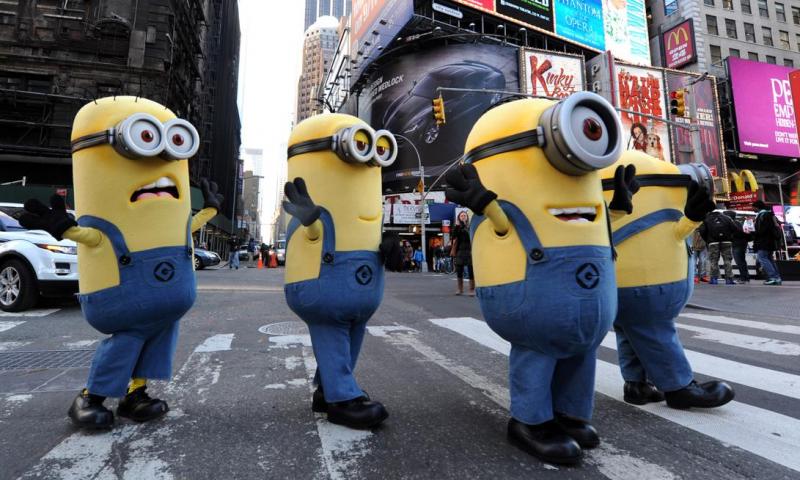 Minions take over Manhattan - Multimedia - DAWN.COM