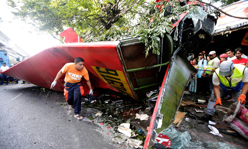 22 dead as bus plunges off Philippine highway - World - DAWN.COM