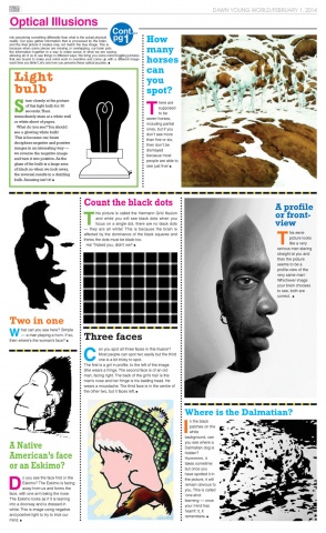 Optical illusions - Newspaper - DAWN.COM