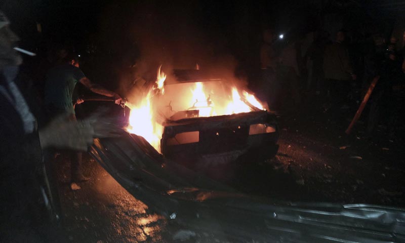 UN voices concern as Lebanon car bombing kills four - World - DAWN.COM