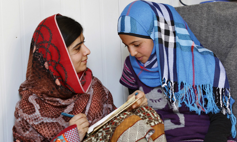 Malala sympathises with Syrian refugee children - World - DAWN.COM