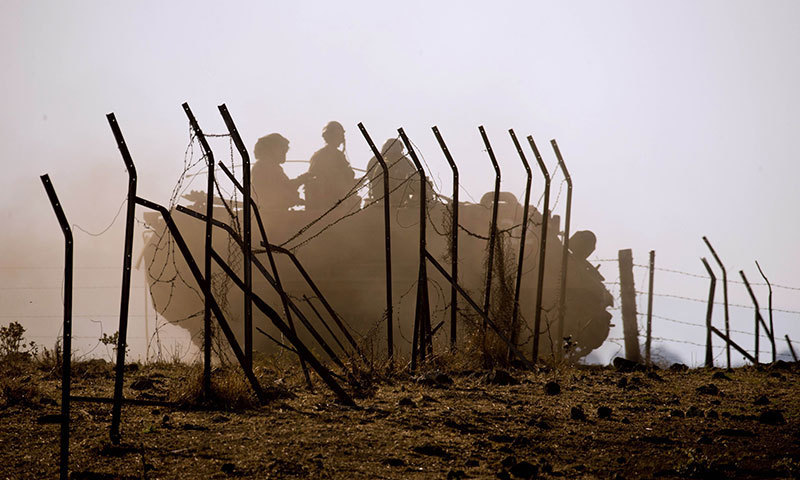 Israel bombs Syrian posts over Golan attack on its troops - World ...