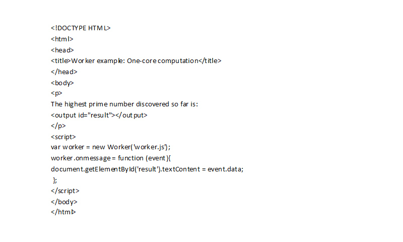HTML5 Web Workers: Web Development - DAWN.COM