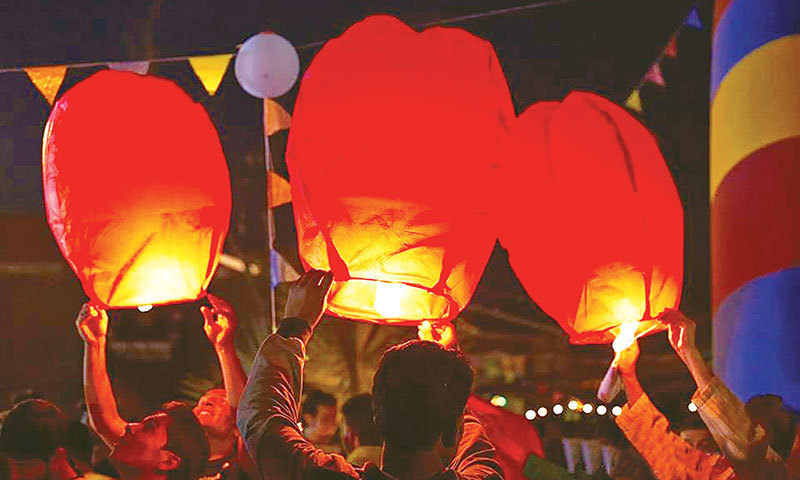 Musical performances, sky lanterns conclude Margalla festival ...