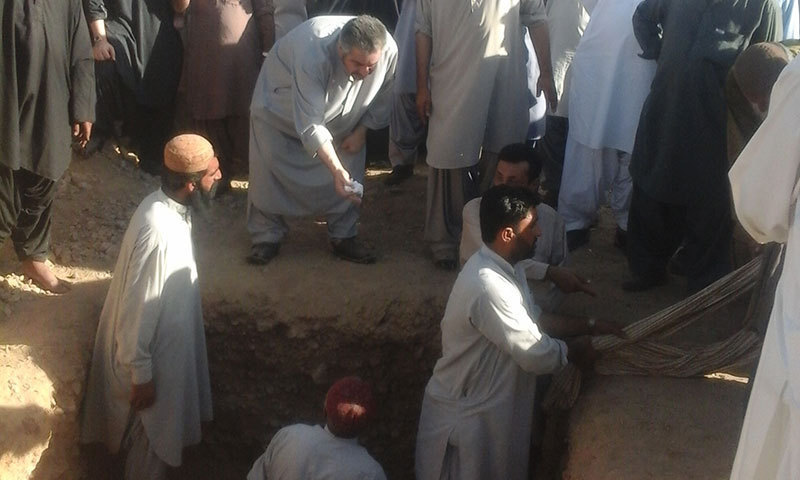 Thousands attend funeral of Nawab Marri - Pakistan - DAWN.COM