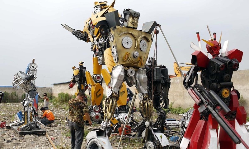 'Transformers' replicas built in China - World - DAWN.COM