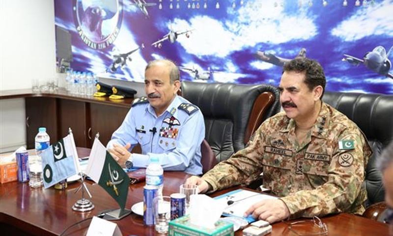 Gen Raheel meets Chief of Air Staff - Pakistan - DAWN.COM