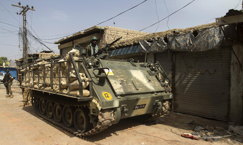 Miramshah in pictures: After the troops march in - Pakistan - DAWN.COM