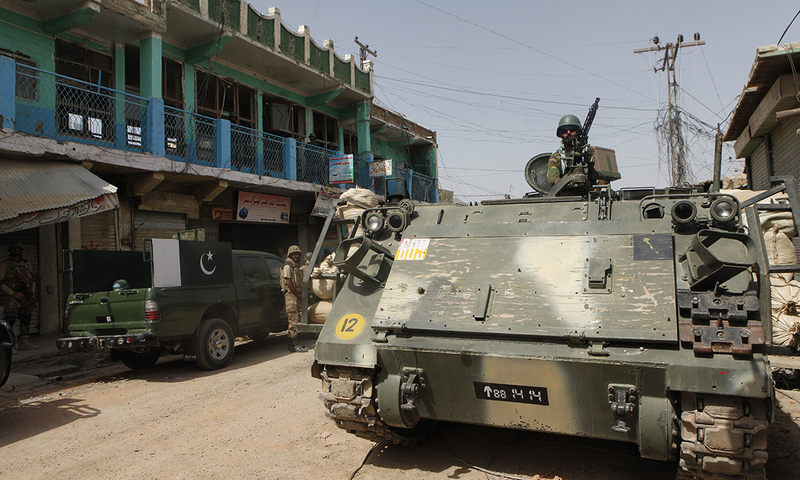 Miramshah in pictures: After the troops march in - Pakistan - DAWN.COM