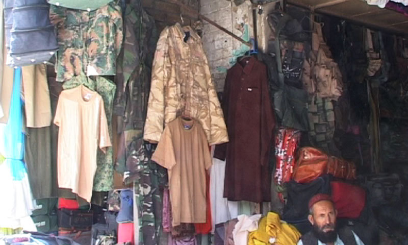 Army uniforms openly sold in Quetta markets - Pakistan - DAWN.COM