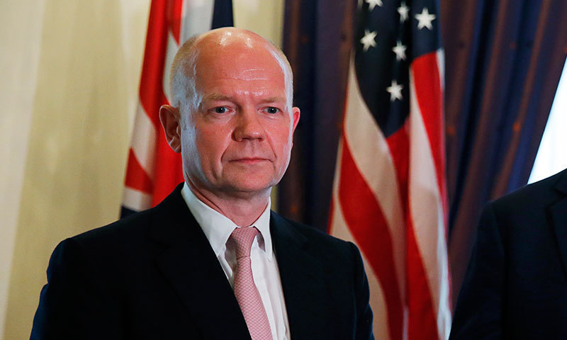 Britain's Hague steps down as foreign secretary - World - DAWN.COM
