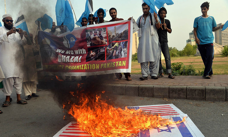 Pakistanis rally to express solidarity with Gaza - Multimedia - DAWN.COM
