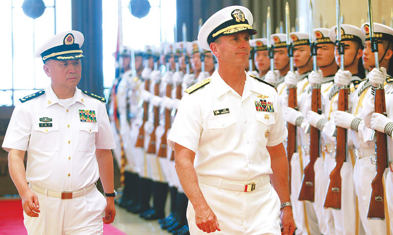 US admiral in China for top-level navy talks - World - DAWN.COM