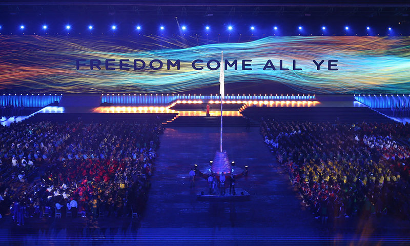 Colourful ceremony opens Commonwealth games in Glasgow - World - DAWN.COM