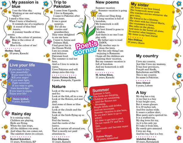 Poets corner - Newspaper - DAWN.COM