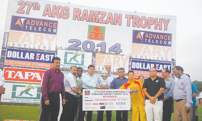 Usman, Adnan excel as Tapal CC retain AKG crown - Newspaper - DAWN.COM